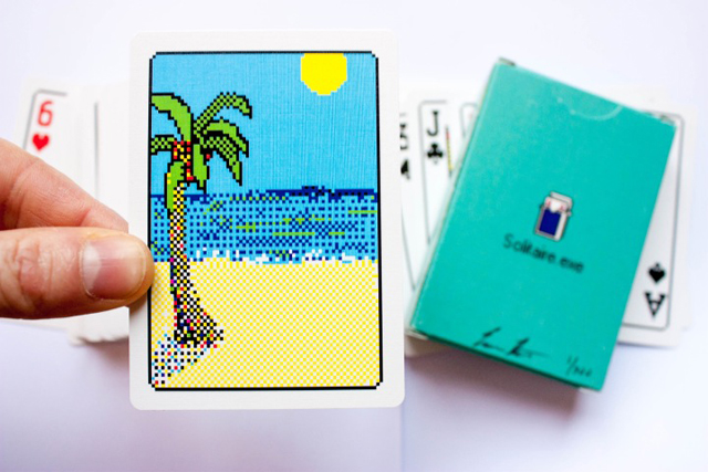 Start→Accessories→Games→Solitaire: Limited Edition Playing Cards ...