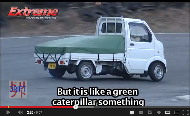 Extreme Drifting in Modified Kei Car, Even Better English Subtitles ...