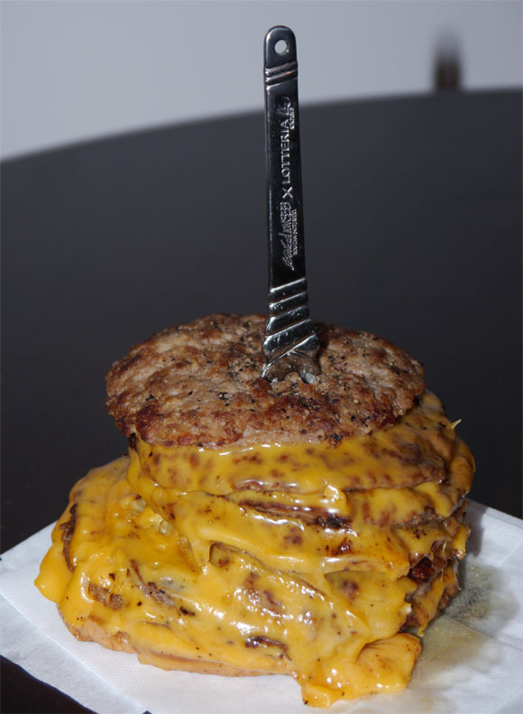 Nine-Patty Evangelion Cheeseburger has a 0.00001% Chance of Failing to ...