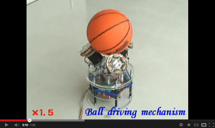 Students in Japan Create a Robot That Can Balance on a Ball ...