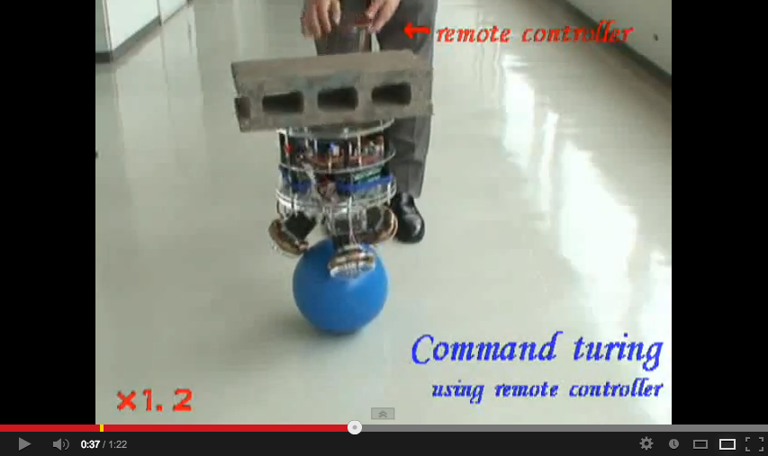 Students in Japan Create a Robot That Can Balance on a Ball ...