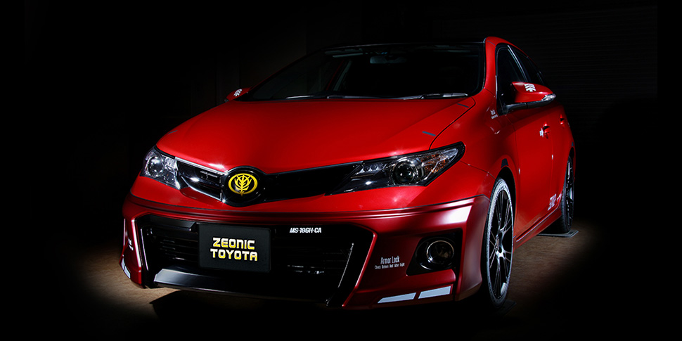 Gundam-themed Toyota doesn’t come with beam saber, is awesome anyway ...
