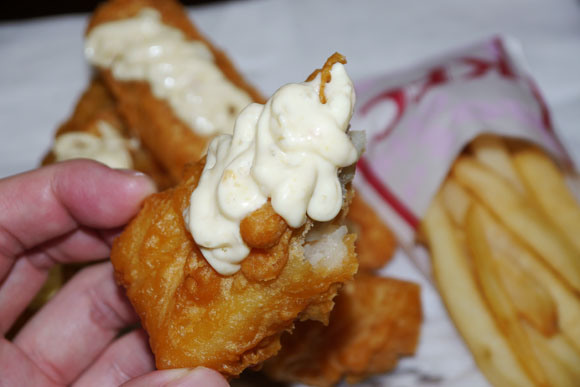 We try some of Kentucky Fried Chicken’s Kentucky Fried Fish ...