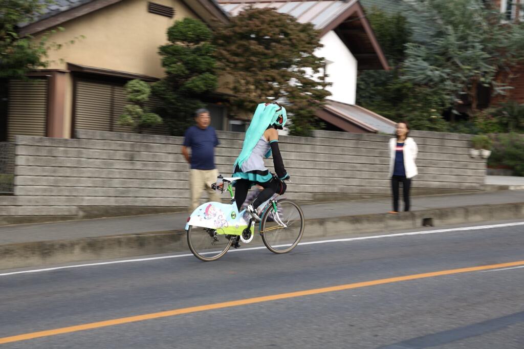 Hatsune Miku sightings spring up during uphill bike race | SoraNews24 ...