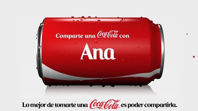 “Share a Coke” arrives in Spain! First Coca-Cola campaign in 60 years ...