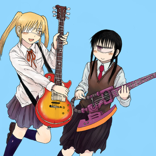 These one-eyed manga comic heroines are totally safe for work, slightly ...