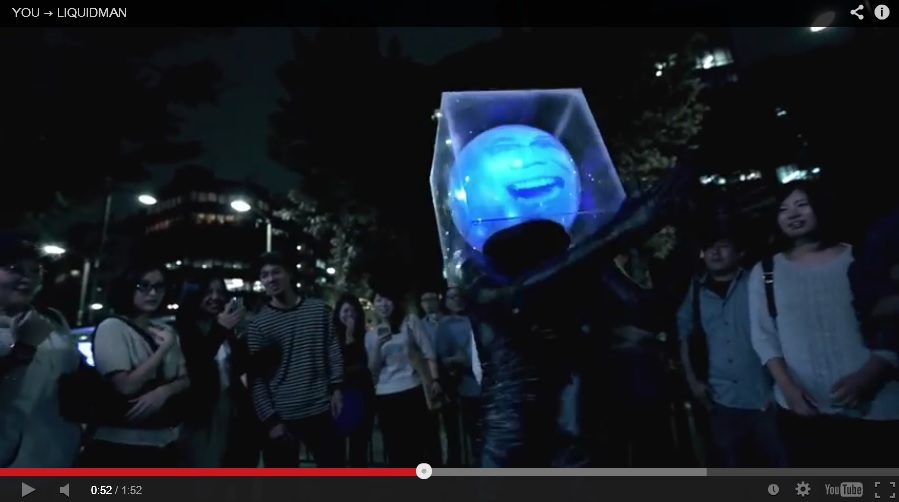 Liquidman lets you dance like a maniac on a busy street from the ...