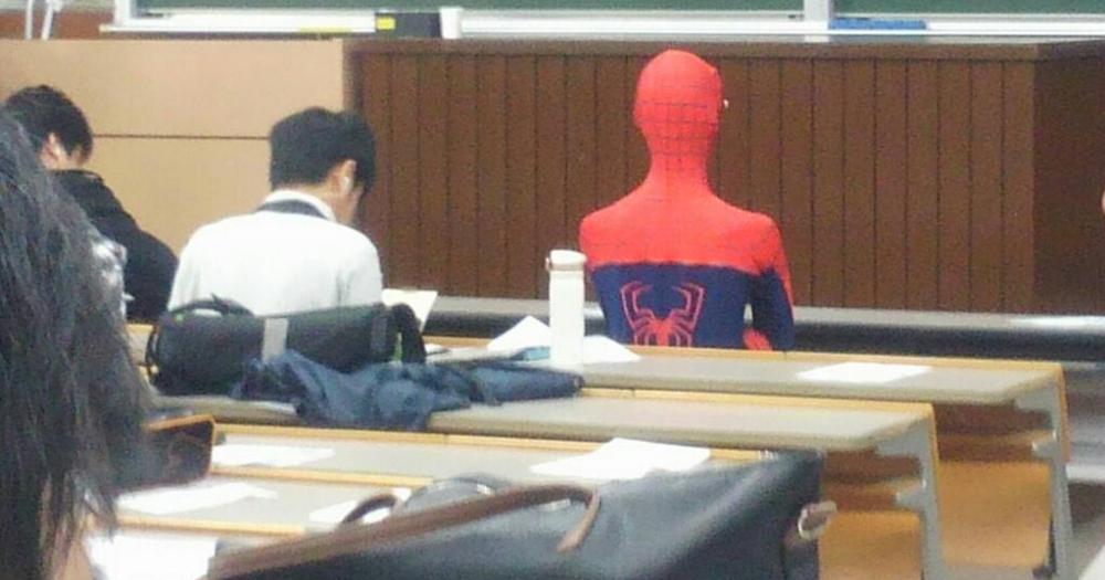 Spider-Man takes classes at the University of Tokyo | SoraNews24 -Japan ...