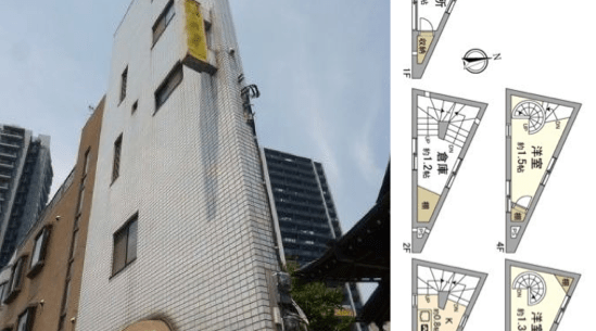 This might be the skinniest house in Tokyo…and it’s on sale now ...