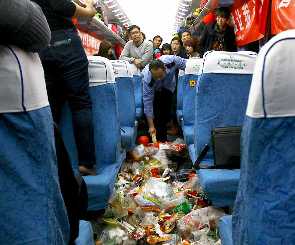 What’s worse than overcrowded trains? Overcrowded trains filled with ...