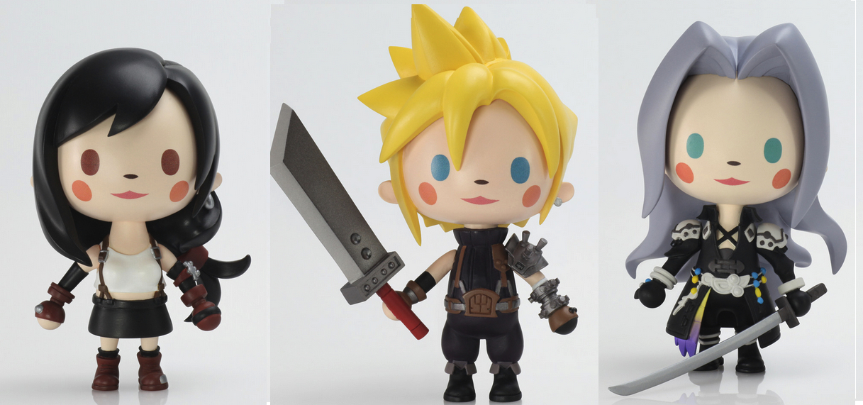 Ultra-cute “chibi” Final Fantasy VII figures now available for pre ...