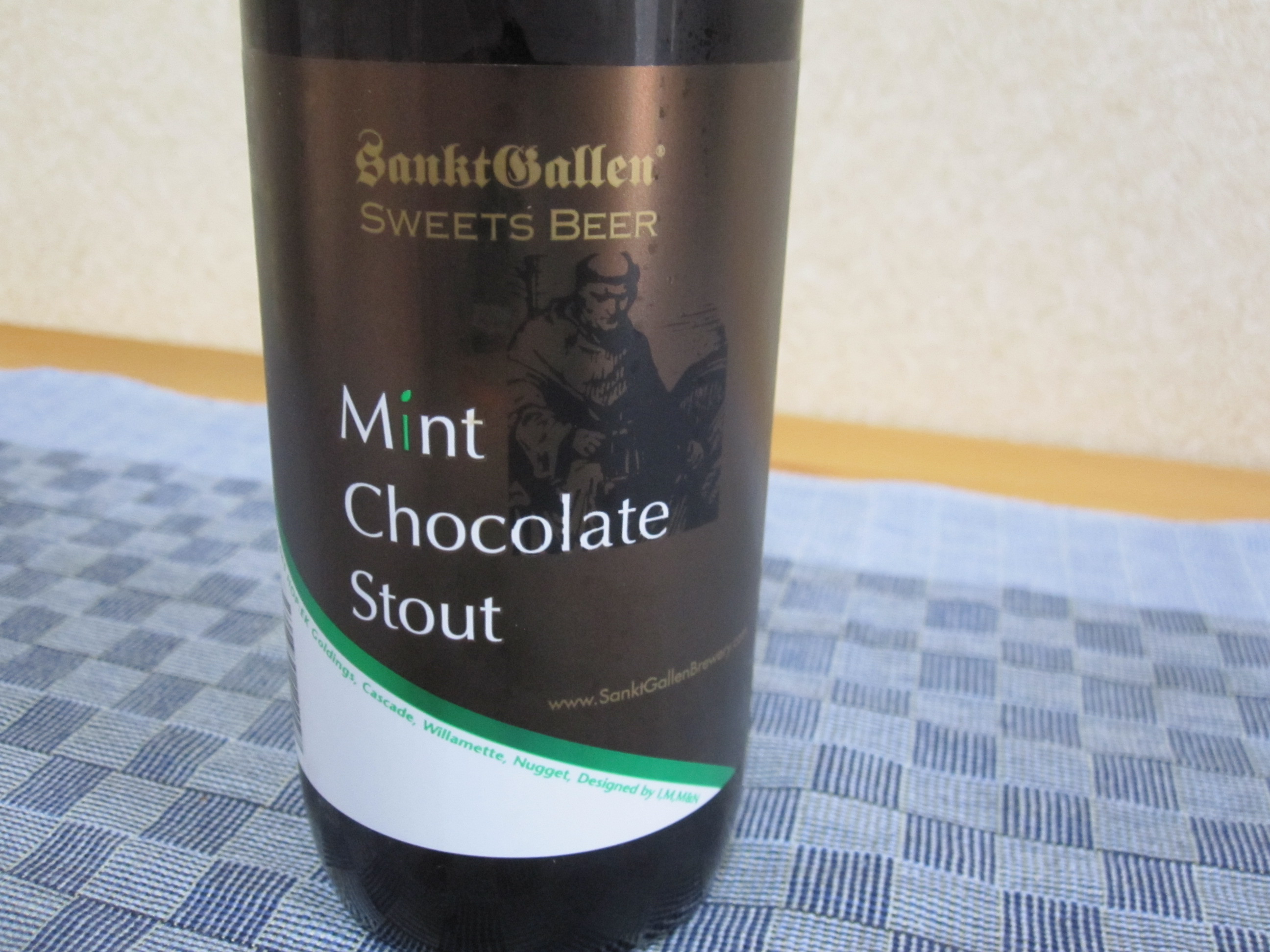Mint chocolate beer sounds great, but how does it taste? We find out ...
