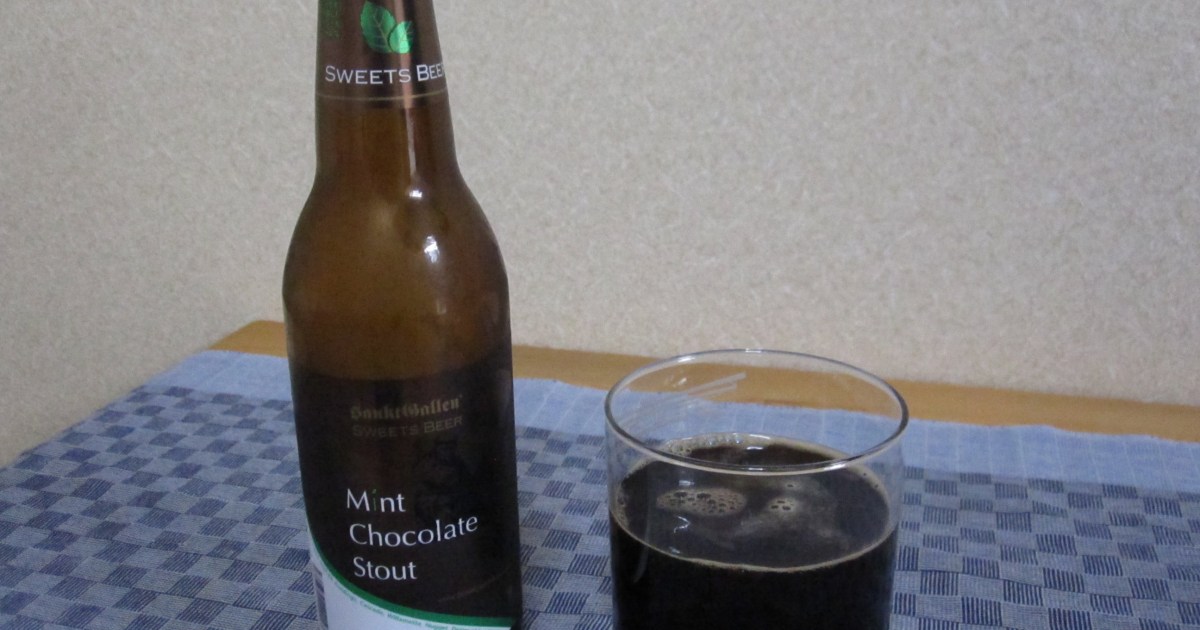 Mint chocolate beer sounds great, but how does it taste? We find out ...