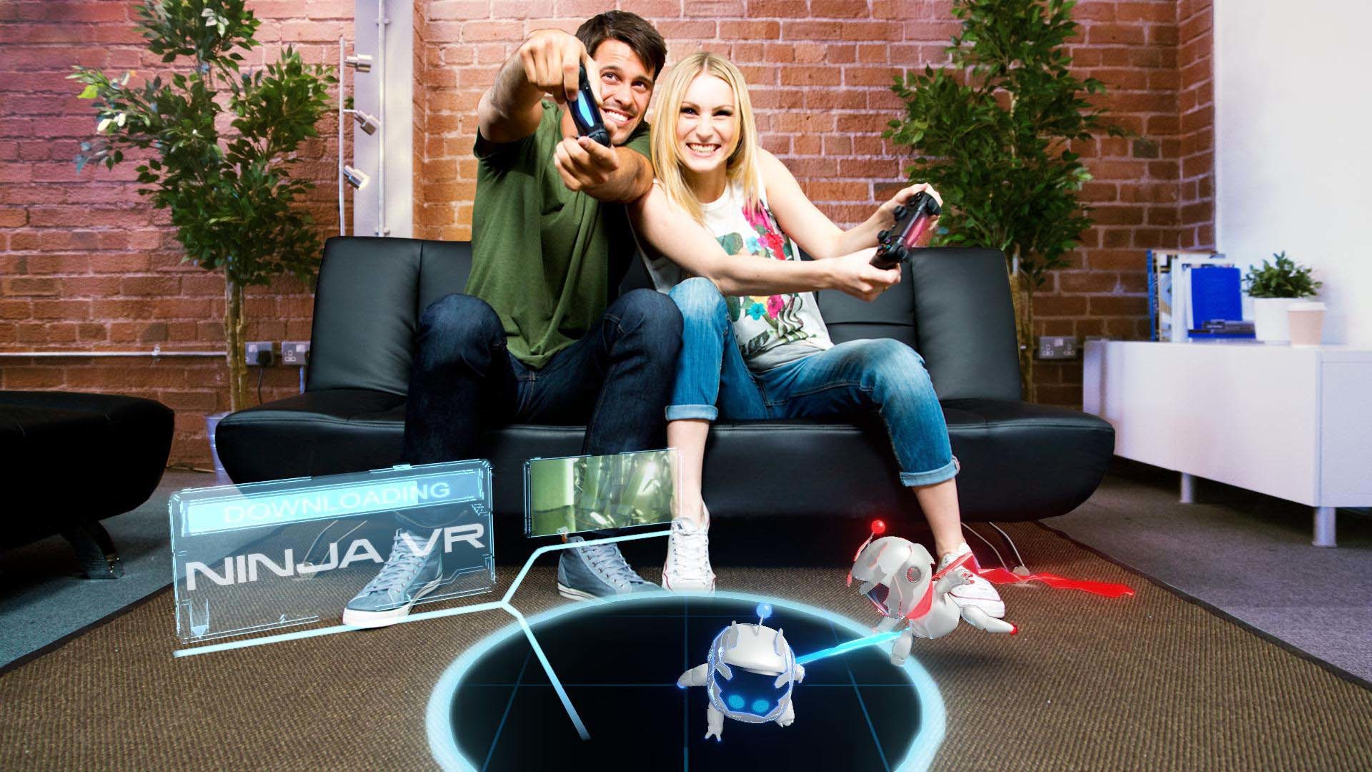 Free ninja robots mini-games for PlayStation 4 Camera coming later ...