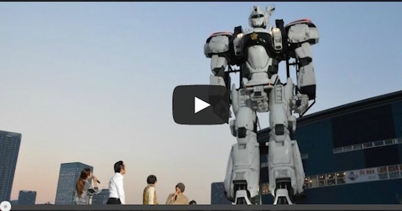 Check out this 8m robot that appeared on Tokyo’s waterfront【Video ...