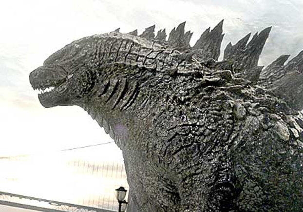Image of Godzilla designs past and present show newest Japanese film’s ...