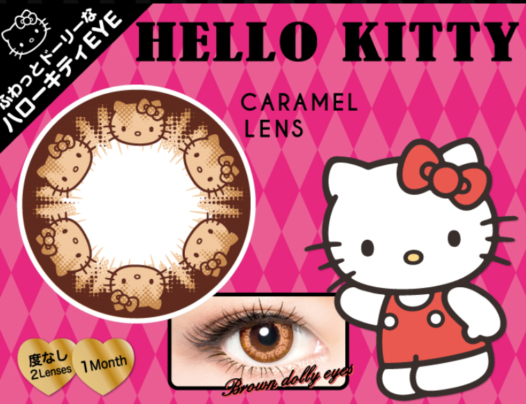 Those freaky Hello Kitty contact lenses are back, and this time she ...