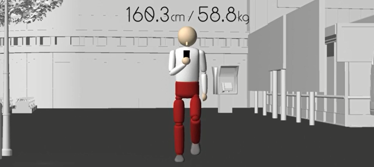 Simulation shows the chaotic consequences of walking in Shibuya while ...