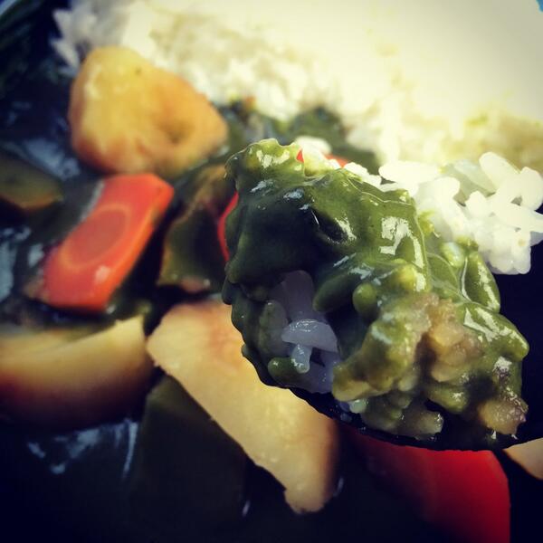 It’s so green!: Matcha curry now on sale in Japan | SoraNews24 -Japan News-