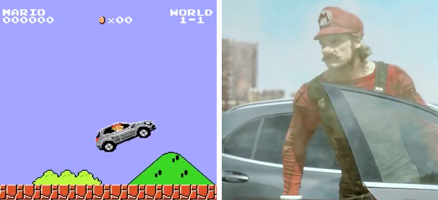 Super Mercedes Brothers! Mario teams up with Benz for new ad, game ...