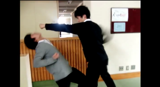 High schoolers’ epic stop-motion fight jumps between the third and ...