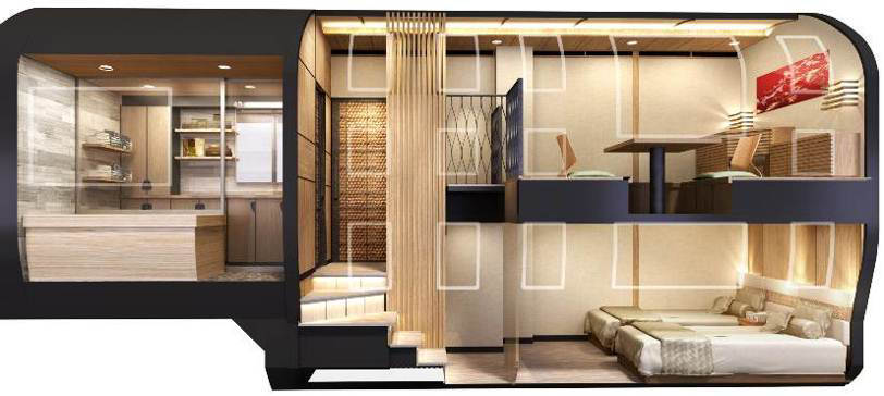 JR unveils amazing luxury train that we’d like to live in like high ...