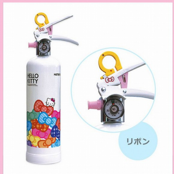 Put out the flames with a Hello Kitty fire extinguisher! | SoraNews24 ...