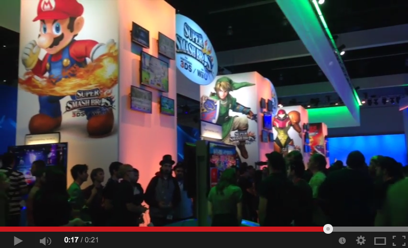 A quick look at the Sony, Xbox and Nintendo booths at E3 2014【RN24@E3 ...