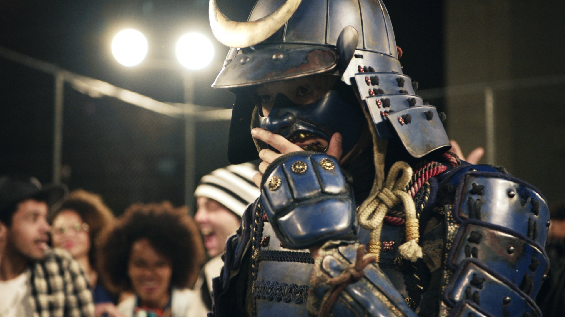 Samurai in Brazil shows off incredible freestyle football skills ahead ...