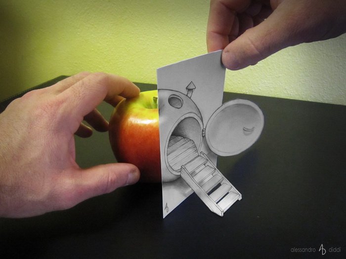 19 pencil drawings that trick your mind into thinking they’re 3-D ...