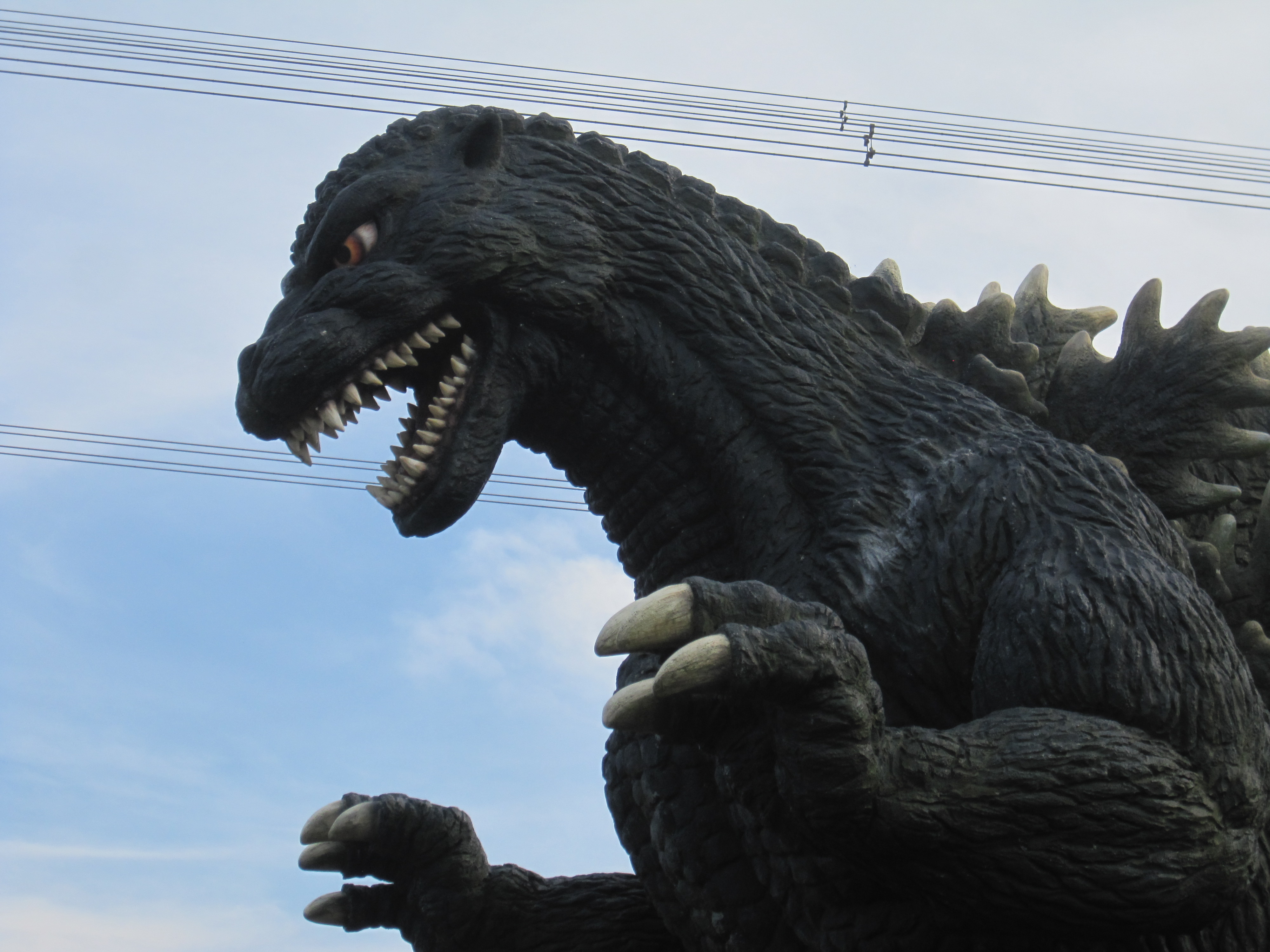 We spend an afternoon in the park with the King of the Monsters at ...