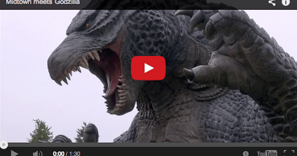 Godzilla looms over Tokyo garden | SoraNews24 -Japan News-