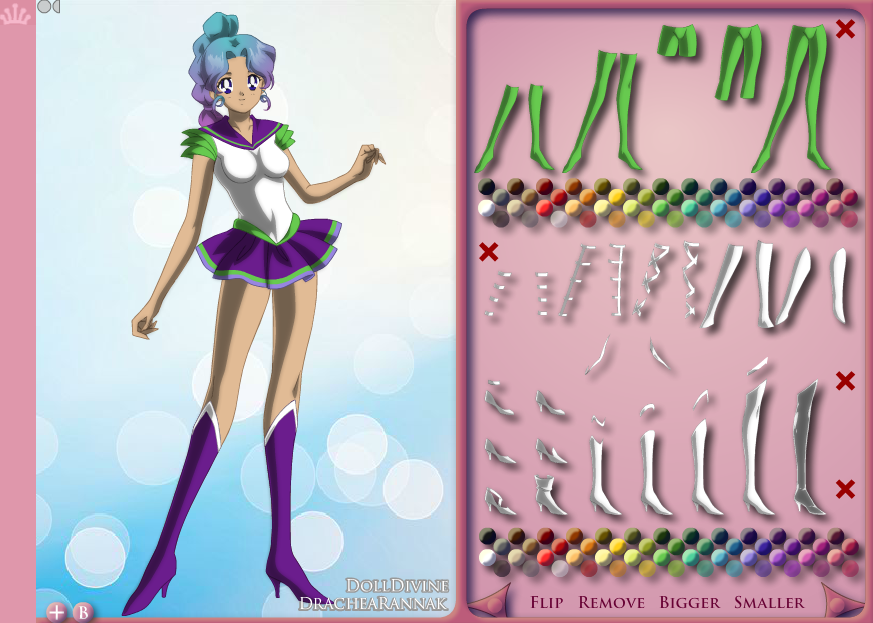 Create your own Sailor Moon heroines with the awesome Sailor Senshi ...