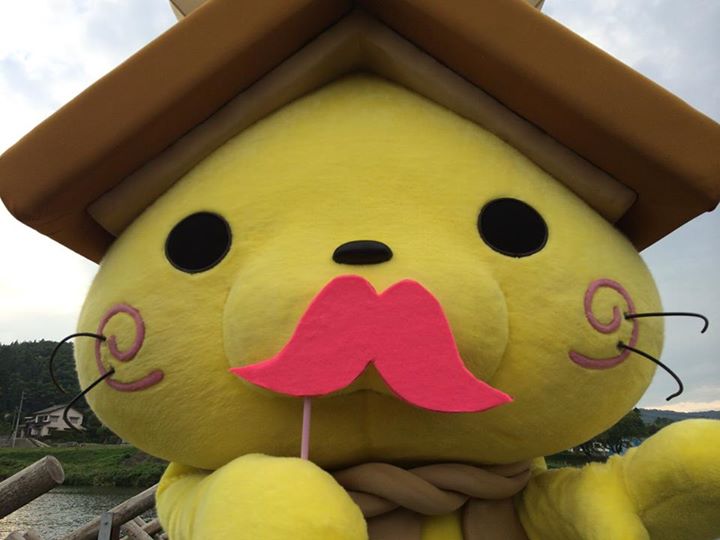 Shimane Prefecture’s shrine-headed mascot is now an adorable rice field ...