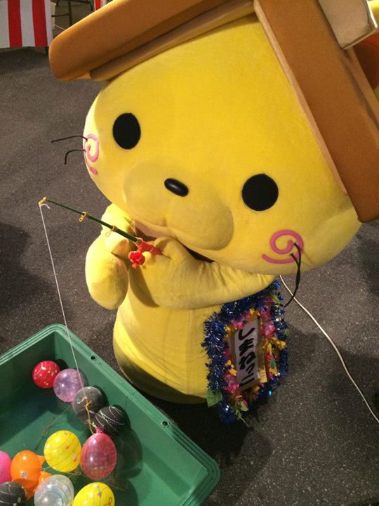 Shimane Prefecture’s shrine-headed mascot is now an adorable rice field ...