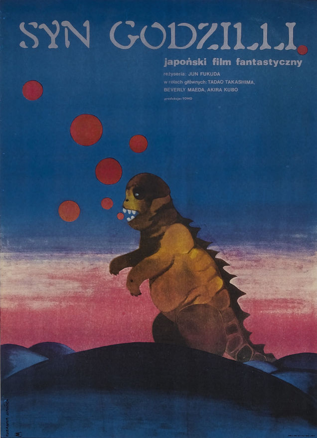 Godzilla fights around the world in these rare vintage European posters ...