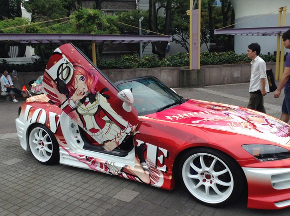 Itasha show at World Cosplay Summit lets cars get in on the anime ...