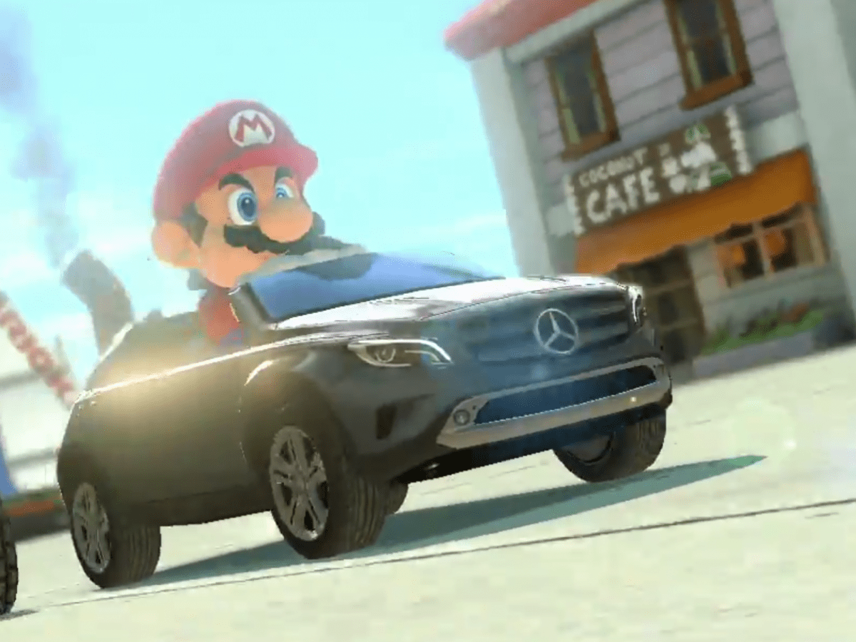 Nintendo’s Mercedes-Benz for Mario Kart 8 is actually kind of ...