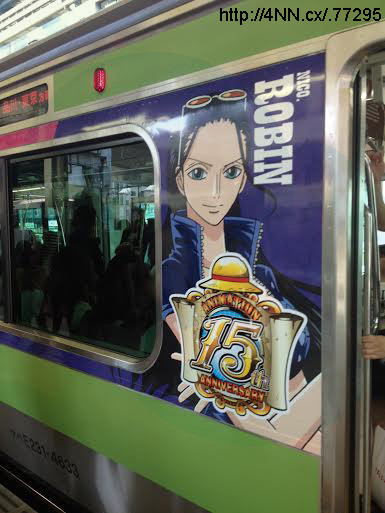 One Piece takes over Yamanote train for 15th anniversary | SoraNews24 ...