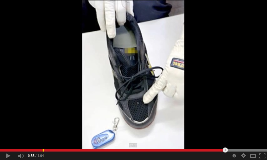 Own a pair of secret camera shoes? The police should be by shortly for ...