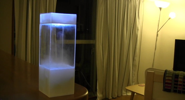 Check the weather forecast with a cool gadget that recreates the ...