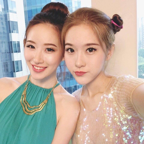 Pretty Indonesian sisters share everything including good looks and ...