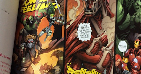 Attack on Titan’s Marvel crossover also features Guardians of the ...