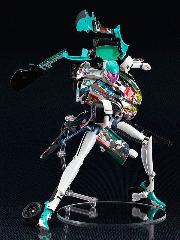 Hatsune Miku transforming race car robot is actually pretty awesome ...