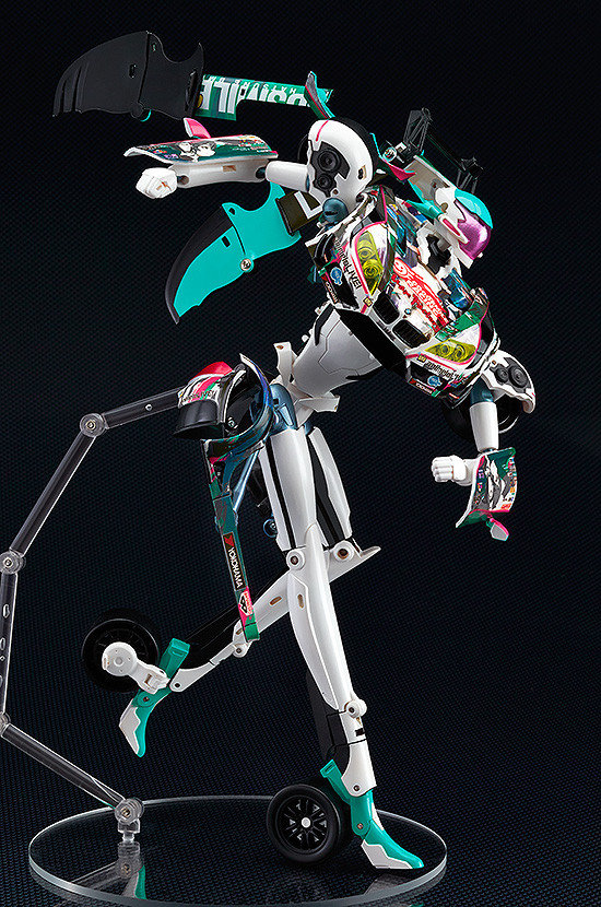 Hatsune Miku transforming race car robot is actually pretty awesome ...