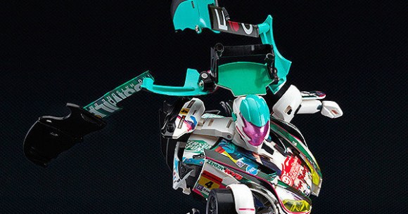 Hatsune Miku transforming race car robot is actually pretty awesome ...