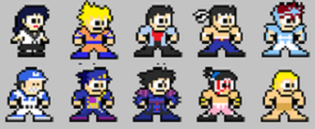Talented fan artist reimagines 50 famous manga heroes as 8-bit Mega Man ...