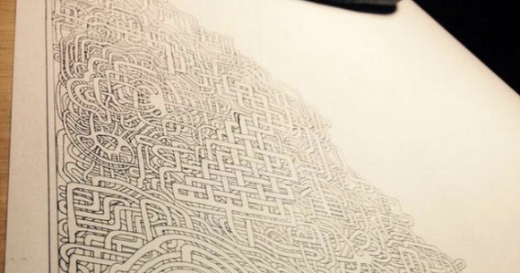 This man’s first hand-drawn maze took seven years to complete, now he’s ...