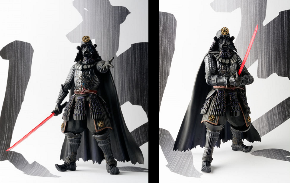 Samurai Darth Vader figure and his light-katana tempt us to the dark ...