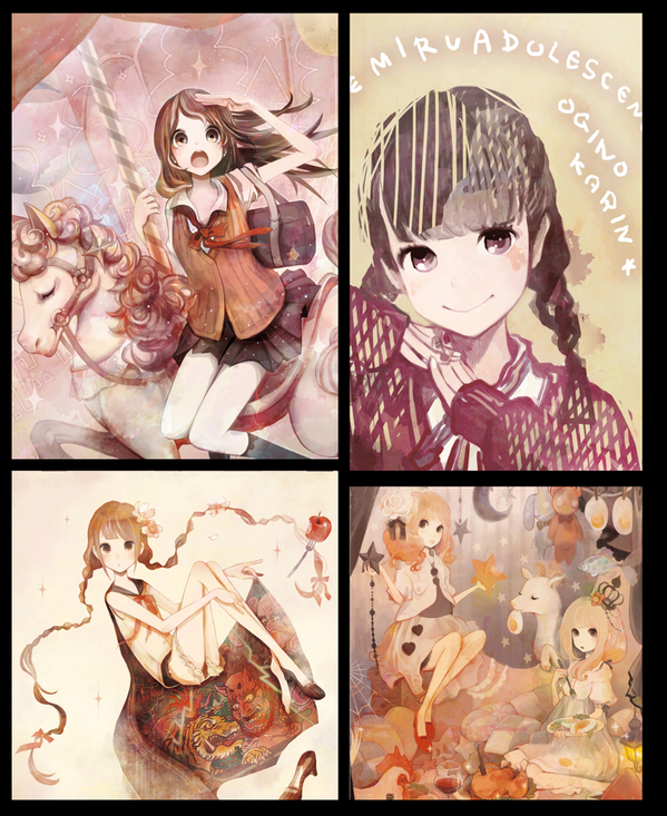 You’ll be surprised when you see who draws these adorable moe ...